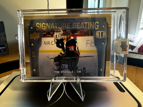 21-22 Upper Deck Premier Tim Stutzle Signature Seating Auto 2/5 | eBay