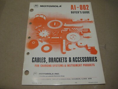 MOTOROLA AI-002 BUYER'S GUIDE | eBay