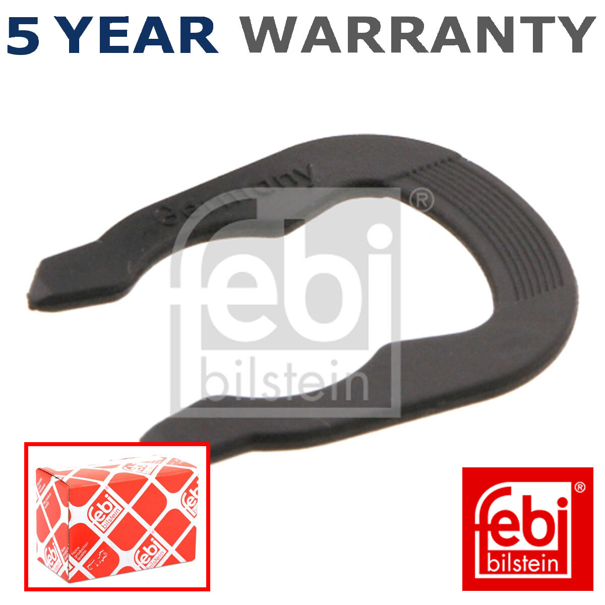 Febi Coolant Flange Clip Spring Fits VW Skoda Seat Renault Peugeot ...