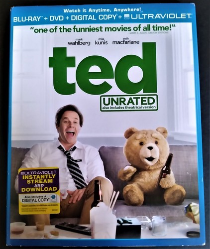 Ted (2012) Unrated Blu-ray + DVD with Slipcase | eBay