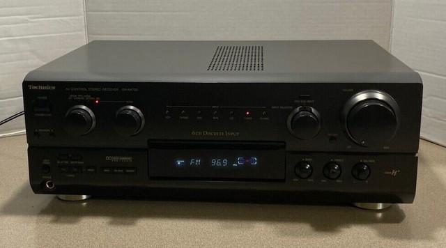 Technics SA AX720 5.1 Channel 105 Watt Receiver for sale online | eBay