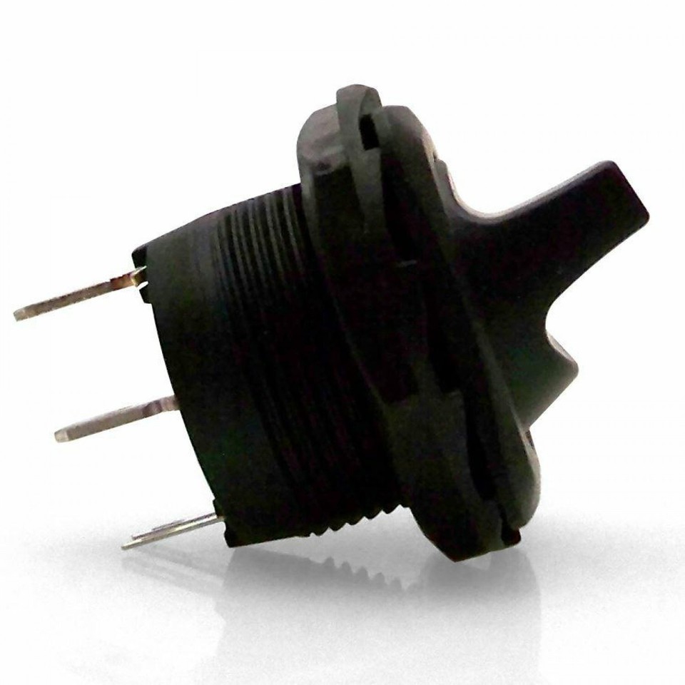 12V 15A 3 pin Square Rocker Toggle Switch RED LED winch CAR BOAT RV ...