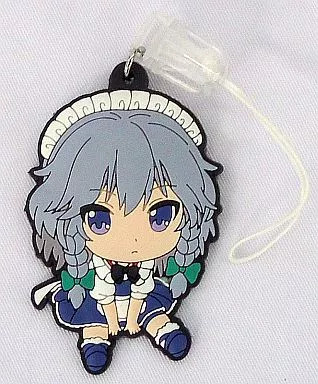 Sakuya Izayoi Touhou Project Rubber Strap 60mm PVC Collectible | eBay