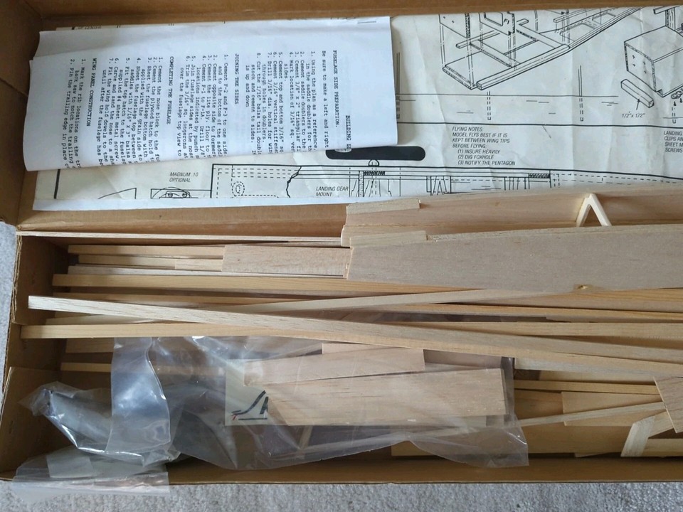 Vintage Hobby Shack ”The Real Thing” Kit 20TH Anniversary In Original ...