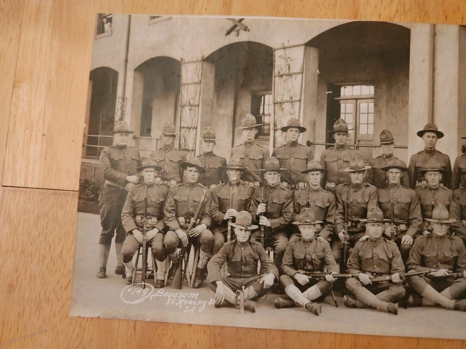 US Army,Fort Scott,Presidio,SF,Calif.,3rd co.circa 1918,Boussum photo ...