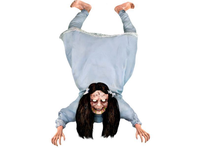 Possessed Hanging Girl Exorcist Halloween Prop Animatronic for sale ...