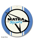 Matra Sport Emblem Round Aluminum Sign 14 colors - Made in the USA ...