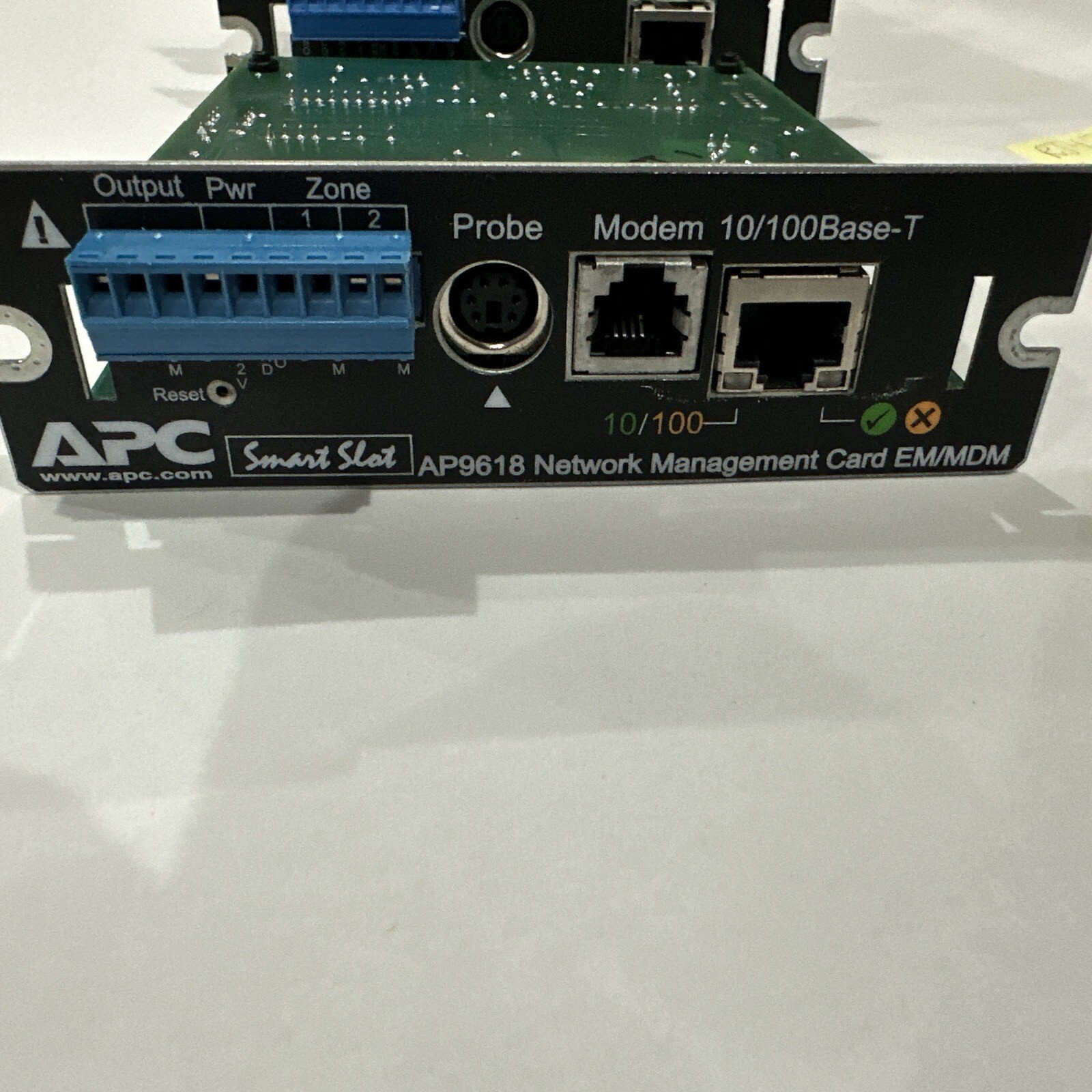 LOT OF 3 APC AP9619 SMARTLOT NETWORK UPS MANAGEMENT CARD 1 AP 9618 | eBay