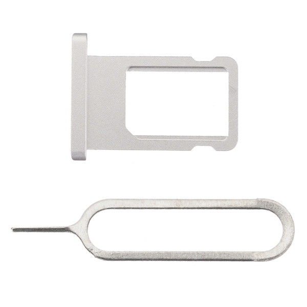 For Apple iPad 6/Air 2 Metal Sim Card Tray Holder Silver Ejector Pin ...