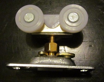 Pocket Sliding Bi-Folding Doors 3/4" Roller Wheel 1020 Hanger Johnson ...