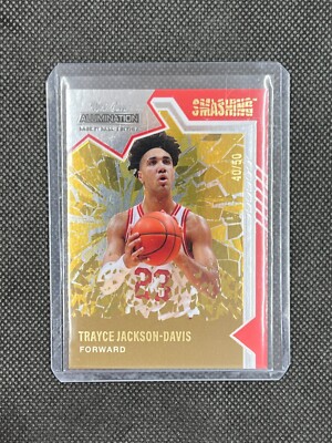 TRAYCE JACKSON-DAVIS - 2022 WILD CARD ALUMINATION - SMASHING - #'d /50 ...