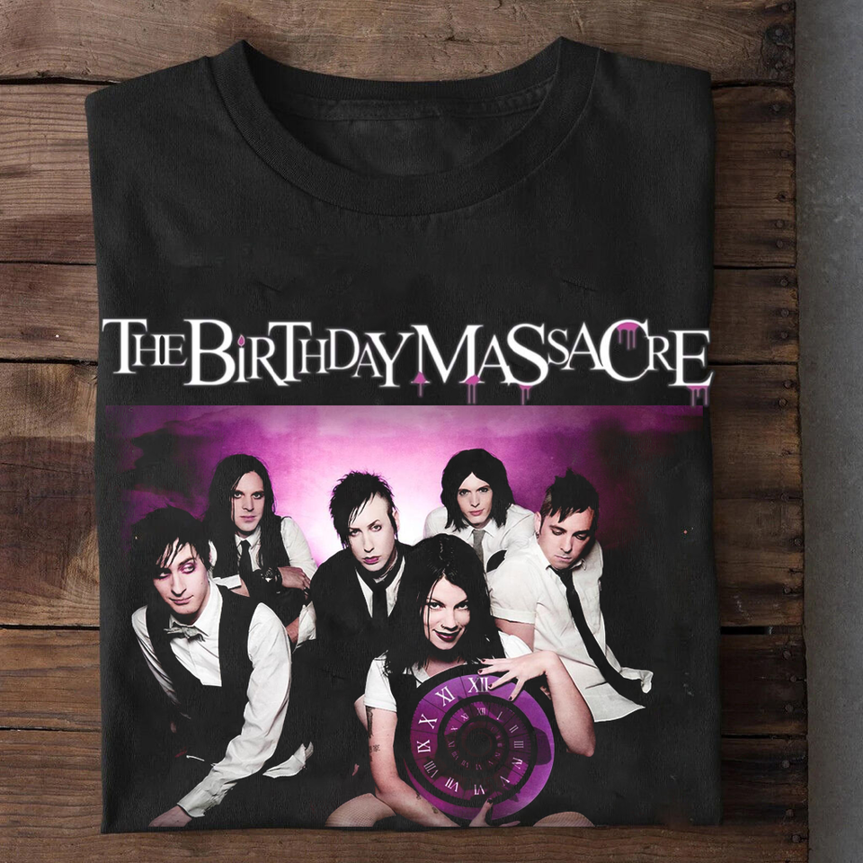 The Birthday Massacre Band Short Sleeve Cotton Black All Size T-Shirt ...