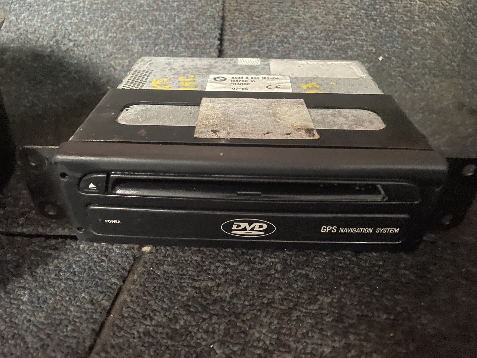 2003 BMW X5 GPS Navigation System SAT NAV Disc Reader DVD Drive 6920182 ...