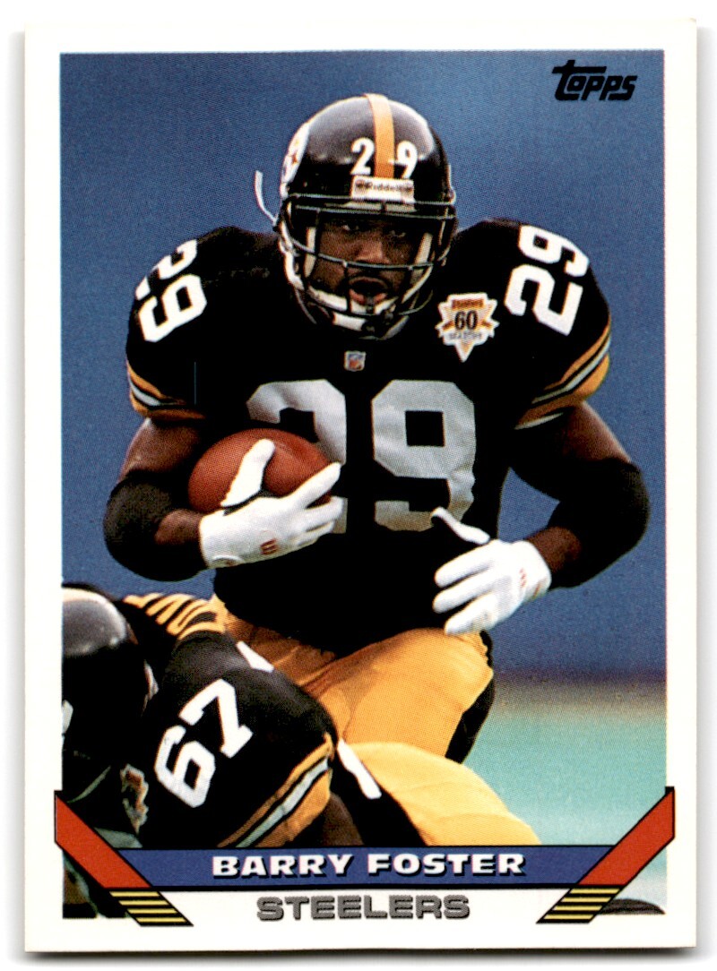 1993 Topps Barry Foster Pittsburgh Steelers #140 | eBay