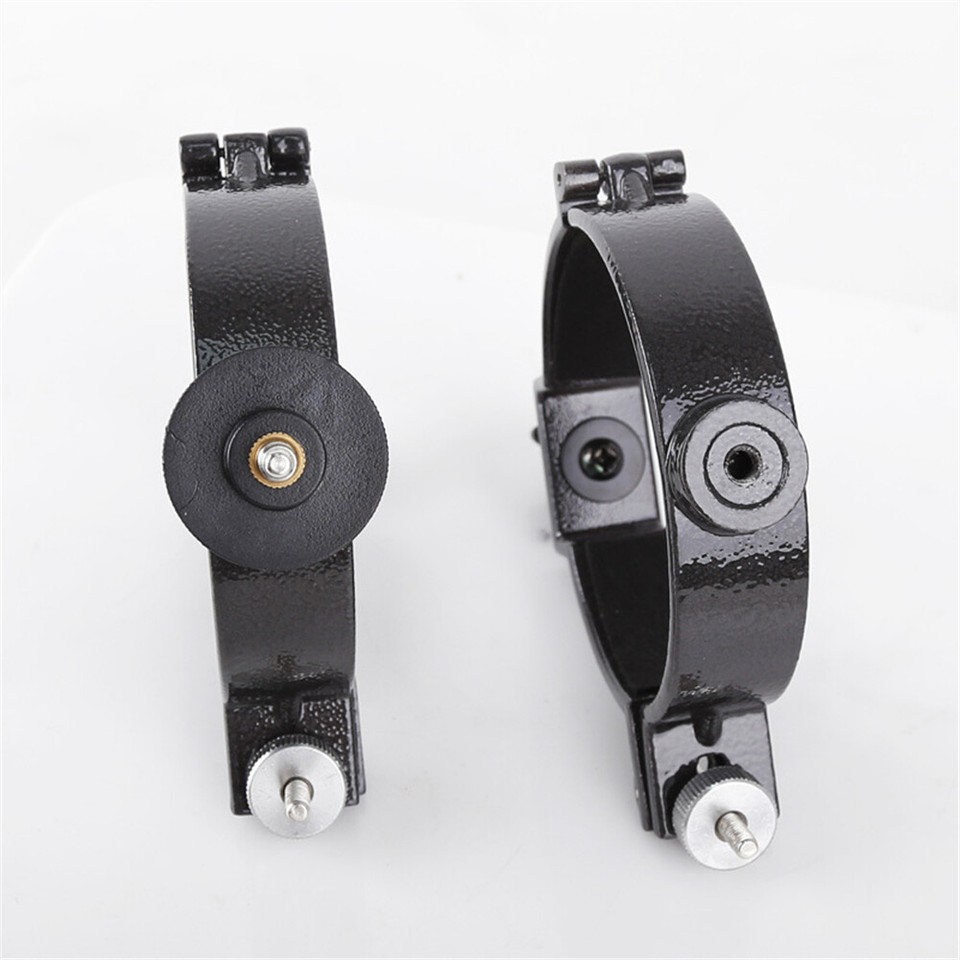1 Pair Full Metal Astronomical Telescope Tube Ring Set for Celestron 80EQ | eBay