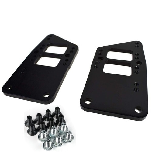 Black Engine Mounts LS Swap Kit LS Motor Mount LS Adapter Plates for ...