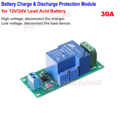 Battery Low Voltage Cut off Discharge Protection High Stop Charge ...