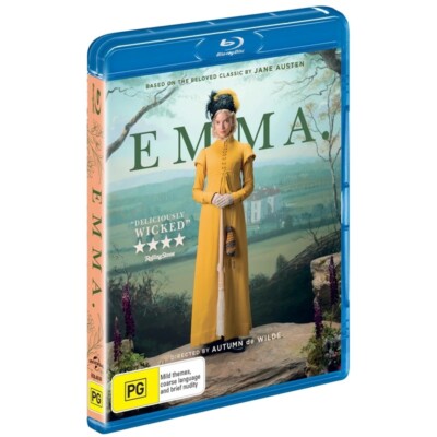BRAND NEW Emma (Blu-Ray, 2020) Movie Jane Austen | Autumn de Wilde ...