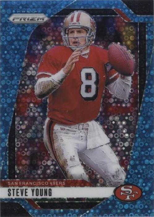 2024 Panini Prizm - Steve Young #256 No Huddle Blue Prizm /99 for sale ...
