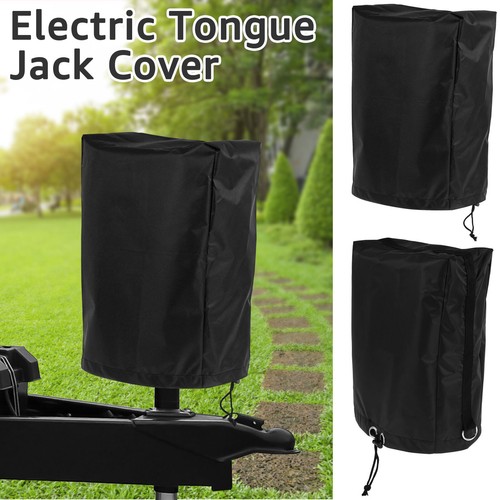Electric Jack Cover Universal RV Electric Tongue Trailer Jack Protect ...