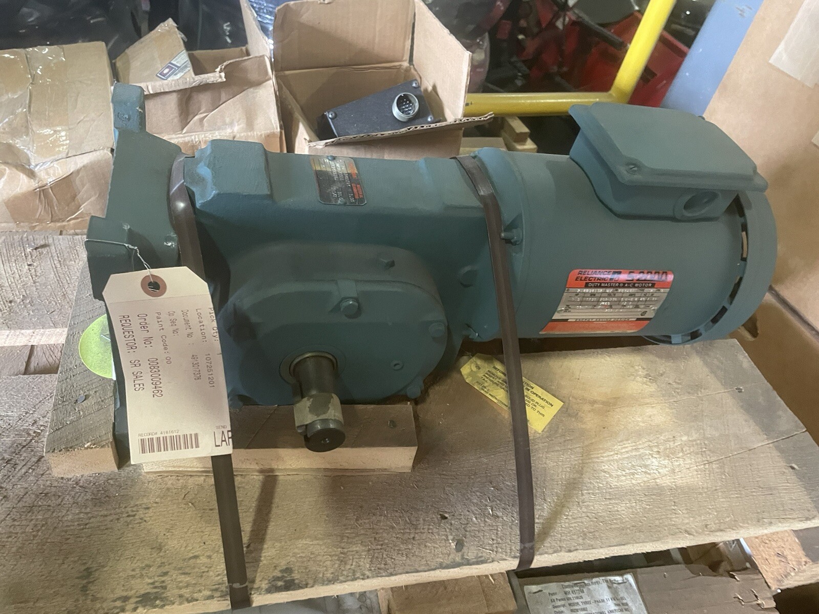 New Dodge/Reliance Electric Gearmotor 3401634001WY Ratio 50 HP1.5 | eBay