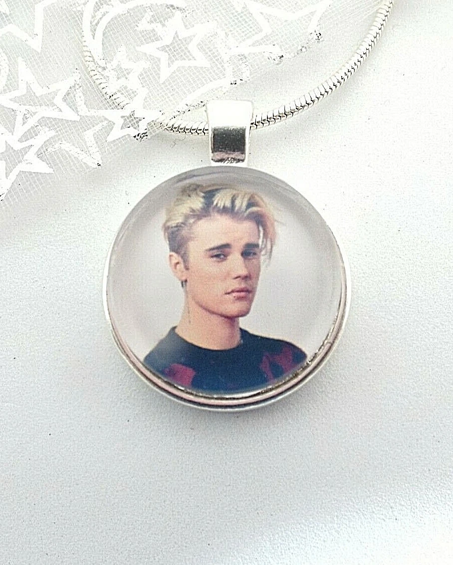 Justin Bieber Silver Chain
