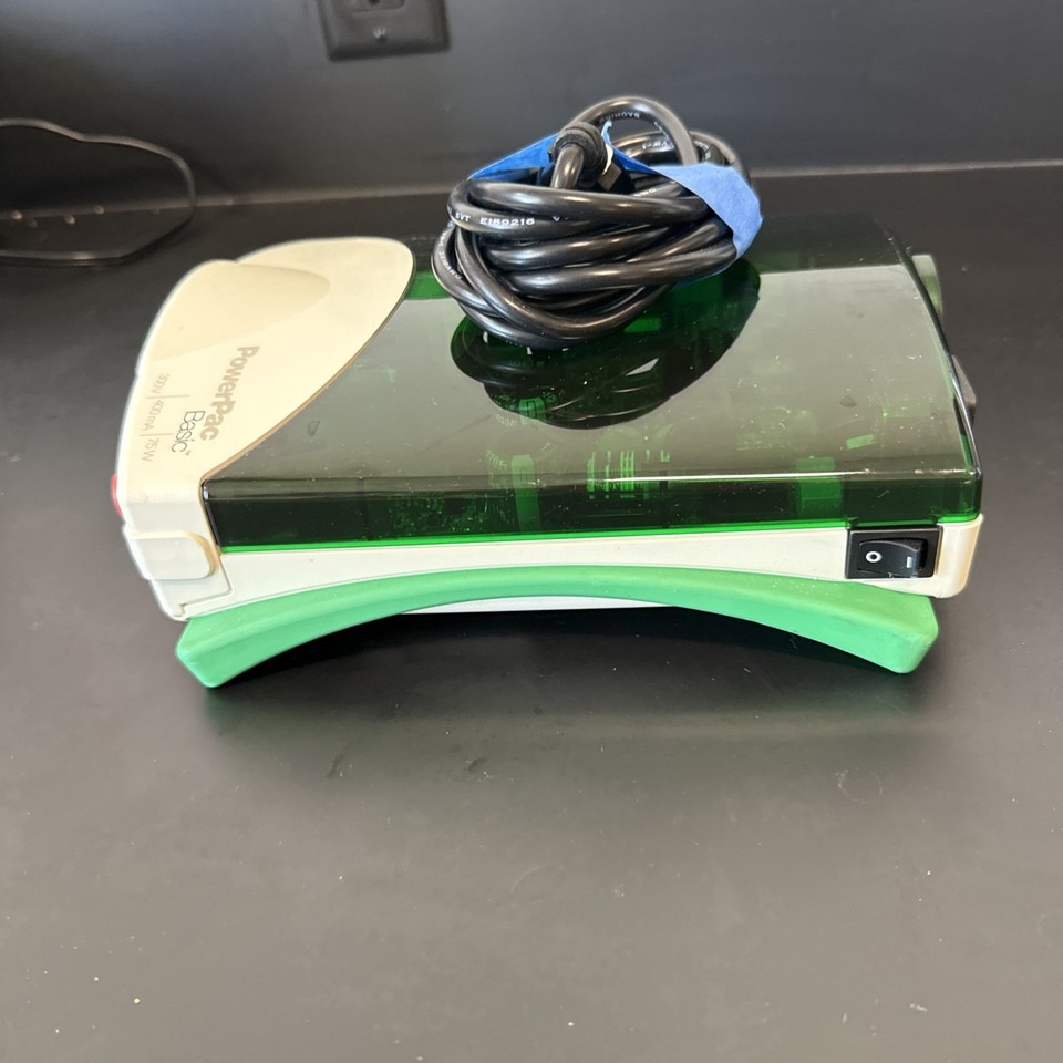 BIO-RAD PowerPac Basic Electrophoresis Power Supply, 10–300 V, 4–400 mA ...