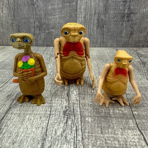 LJN 1982 ET Extra-Terrestrial Toy-Extending Neck-Wind Up Walking Figure ...