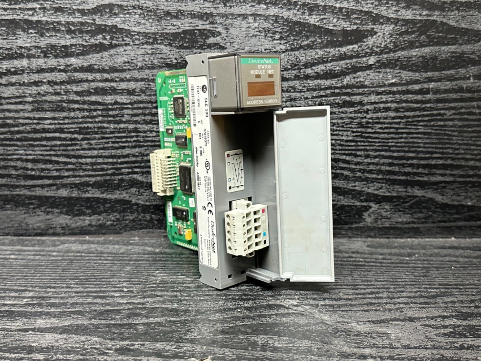 Allen Bradley 1747-SDN Ser C FRN 8.005 SLC 500 DeviceNet Scanner ...