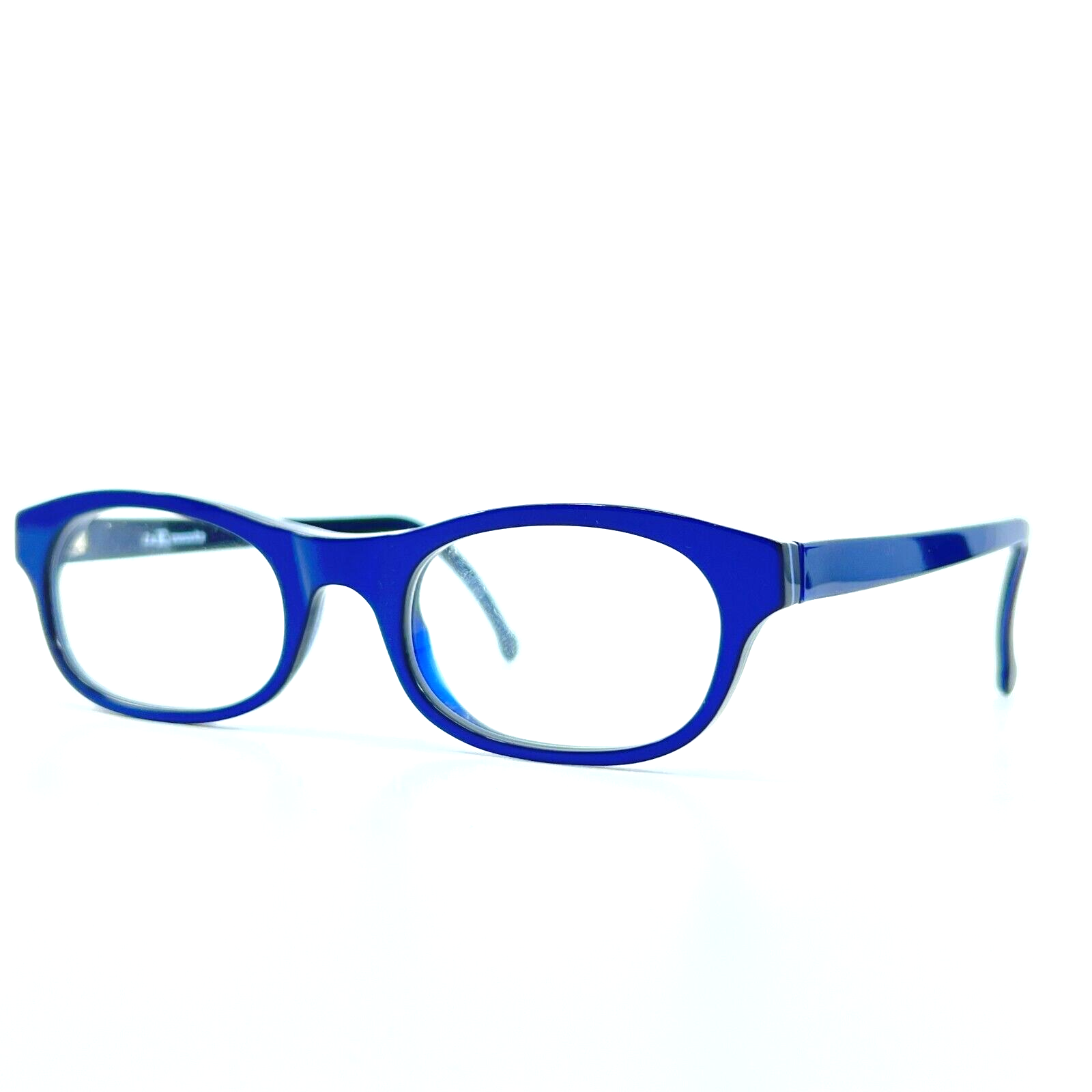 l.a.Eyeworks Eyeglasses Reva 712 Blue Rectangular Womens Frame 140 mm ...