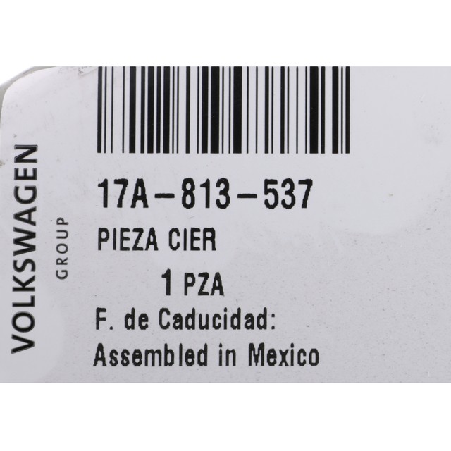 Genuine Volkswagen End Plate 17A-813-537 for sale online | eBay
