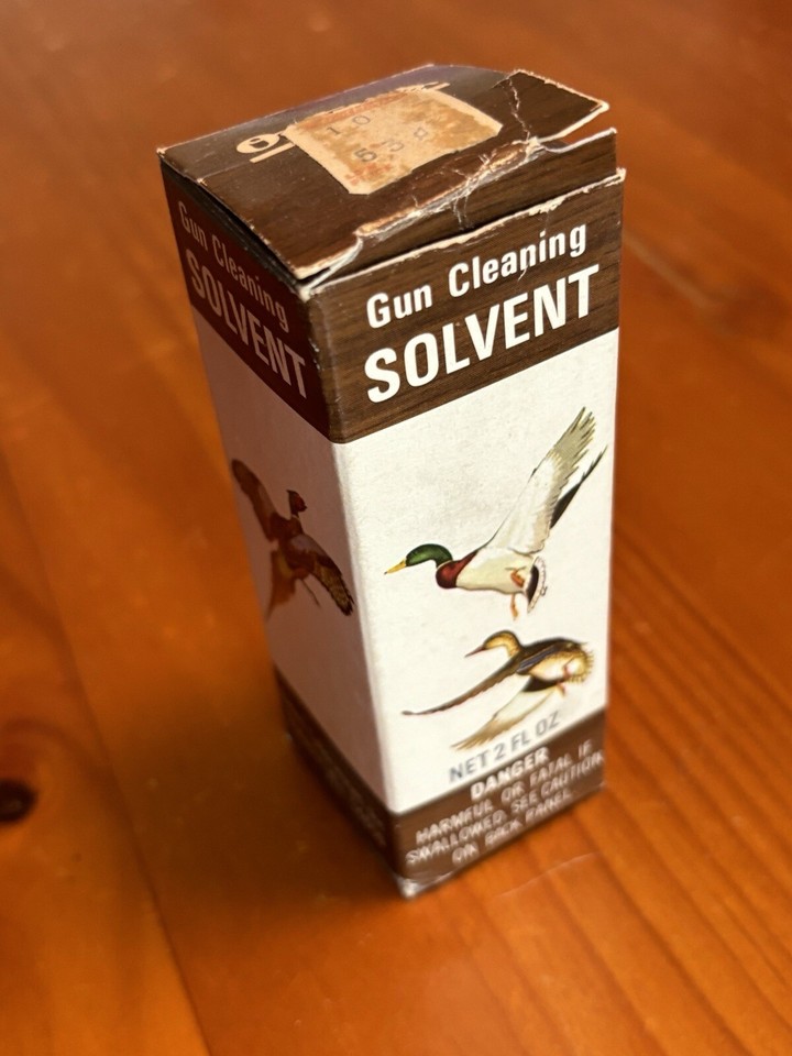 Outers "Gunslick" Gun Cleaning Solvent In Original Box Lots Of Product ...