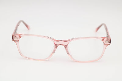 Pair The Finley Pink Clear Rectangle 007 Eyeglasses Frames 50-17-140 | eBay
