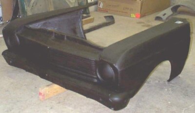 66 67 68 69 Ford Falcon SHOWCARS Fiberglass Wrap Front End with Hood ...