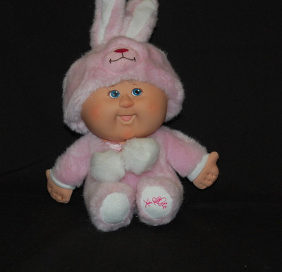 Cabbage Patch Baby Doll Bunny Suit Ears Pink White Blonde Blue CPK ...