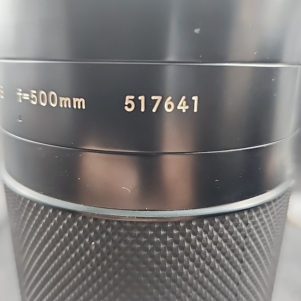 NIKON Reflex NIKKOR 500mm f/8.0 1:8 Lens w/ CL-23 Case & Caps Made in ...