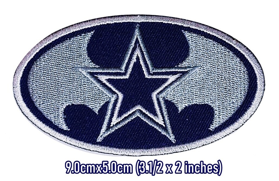 Dallas-Cowboys Embroidery Patches Iron on, Sew on(Select options) Thai ...