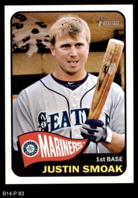 2014 Topps Heritage #83 Justin Smoak Mariners 8 - NM/MT | eBay