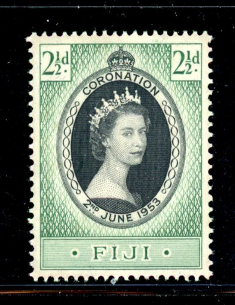 Fiji. Scott # 145 - MNH - Coronation Series (12-C230) | eBay