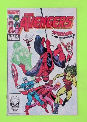 Avengers #236 Vol. 1 1983 Marvel Comics Mid Grade Comic Book L33-232 ...