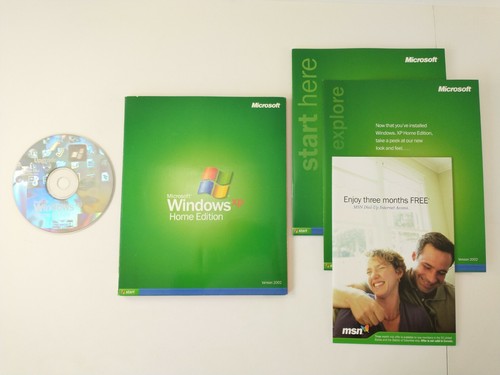 Microsoft Windows XP 2002 Software Kit UPGRADE VERSION With Product Key ...