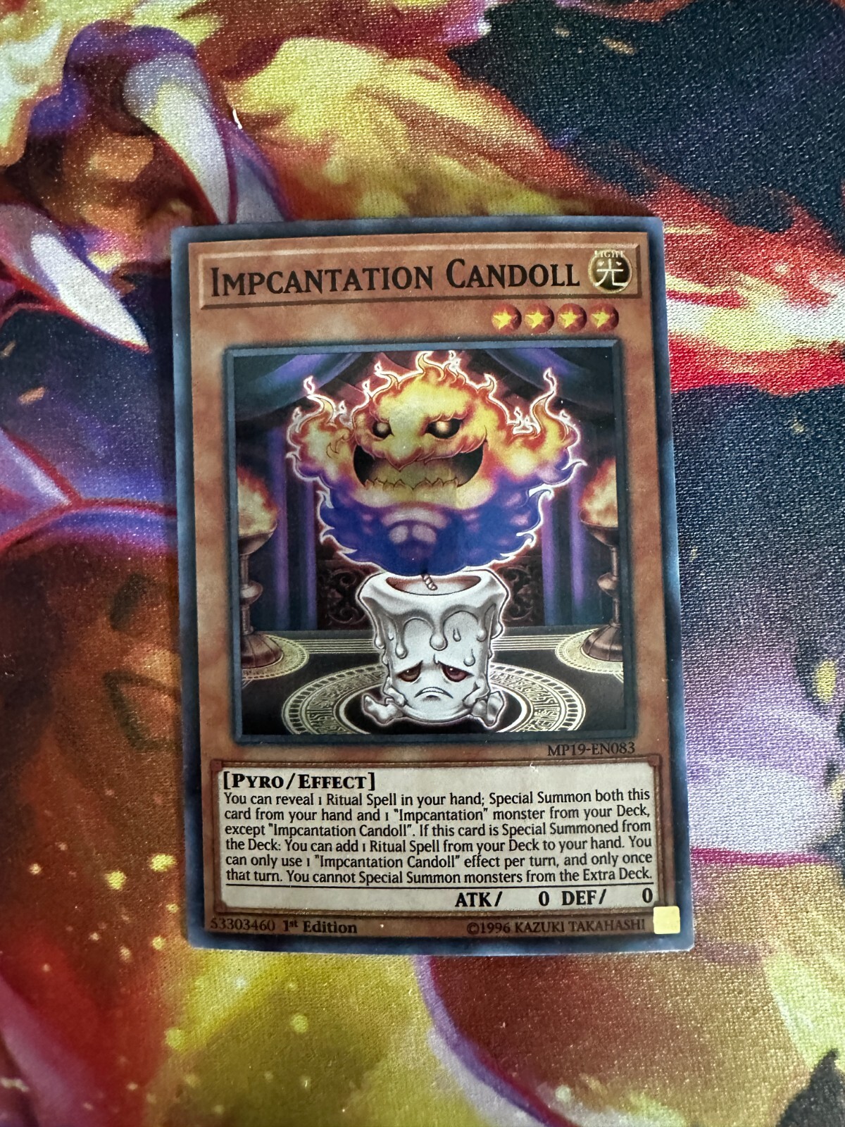 Yu-Gi-Oh Super Rare: Impcantation Candoll; MP19-EN083 | eBay