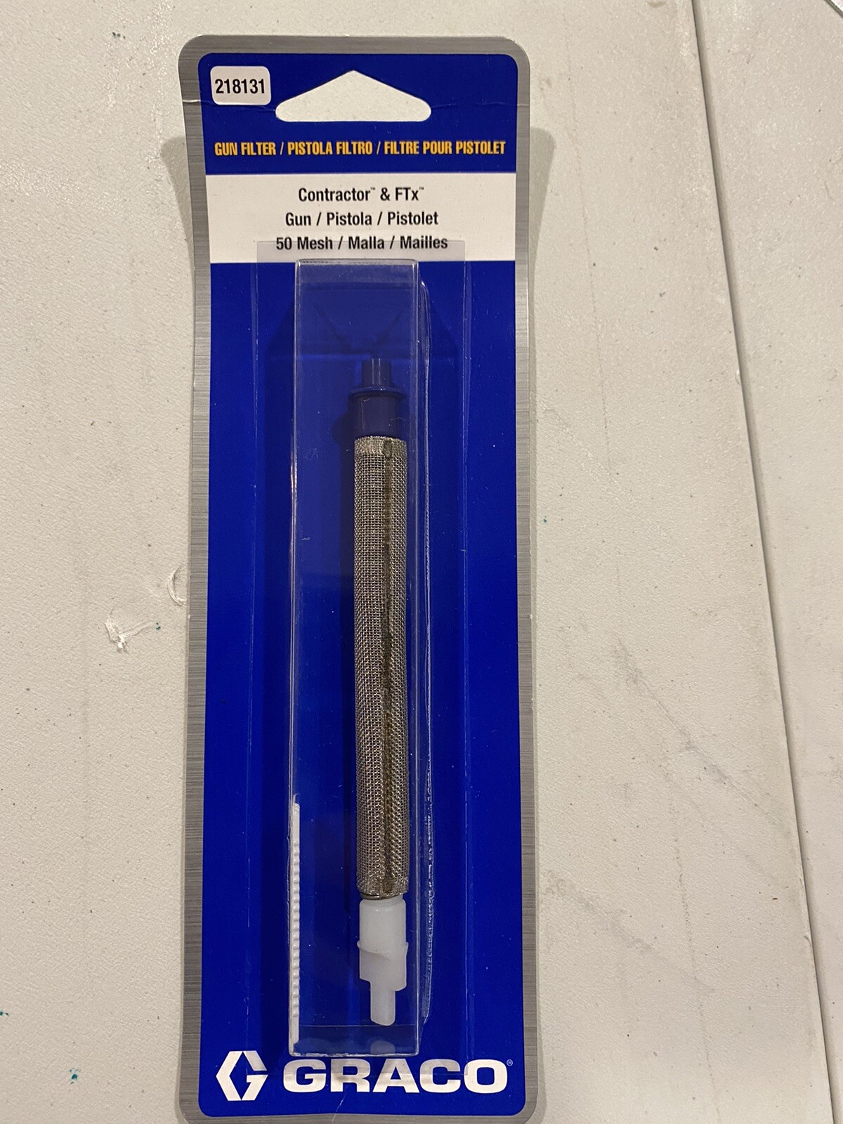 Graco 50 Mesh Gun Filter Contractor & FTx 218131 | eBay