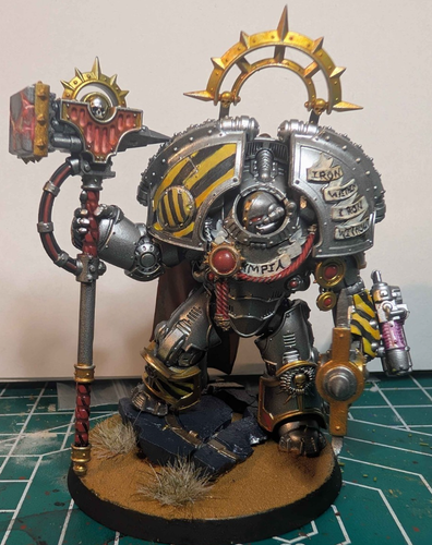 SATURNINE PRAETOR Warhammer 30K 40K Iron Warrior Pro Painted Games ...