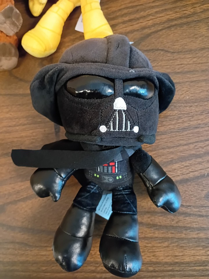 P1 New Star Wars Darth Vader, C3PO, Lola, & Ashoka Disney Plush Doll ...