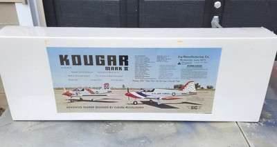 Sig Kougar Mark 2 RC Airplane Kit - New In Factory Sealed Box | eBay