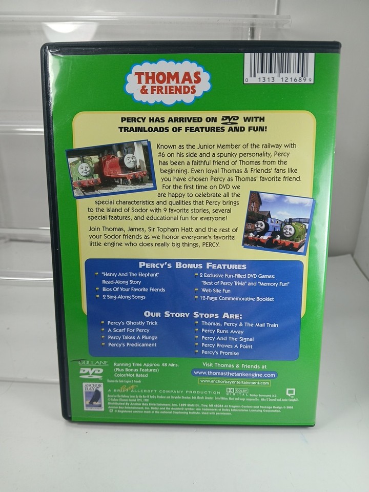 Thomas & Friends DVD Lot of 3 Movies Best of Percy & Make Someone Happy ...
