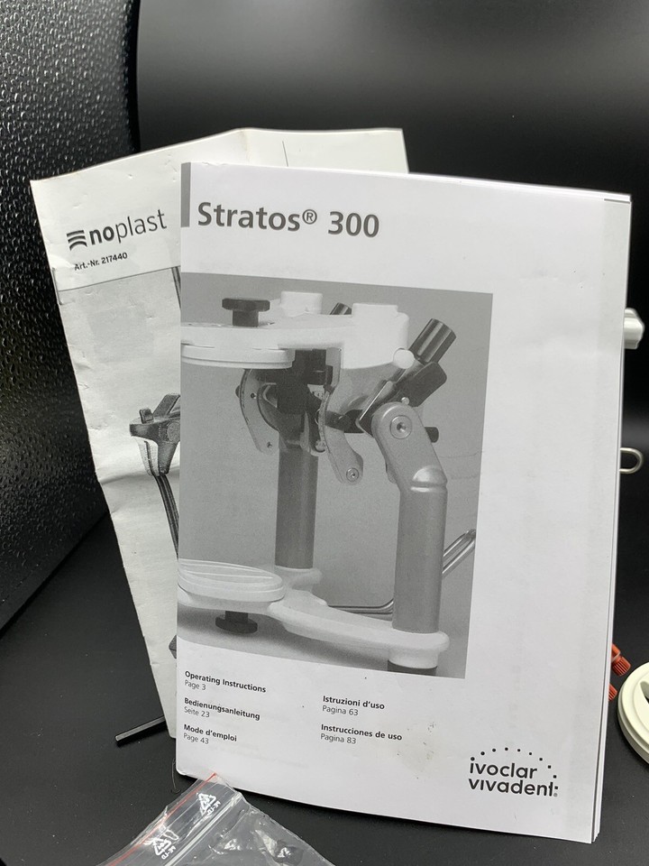 Stratos 300 Dental Articulator New - Ivoclar with Noplast Mounting | eBay