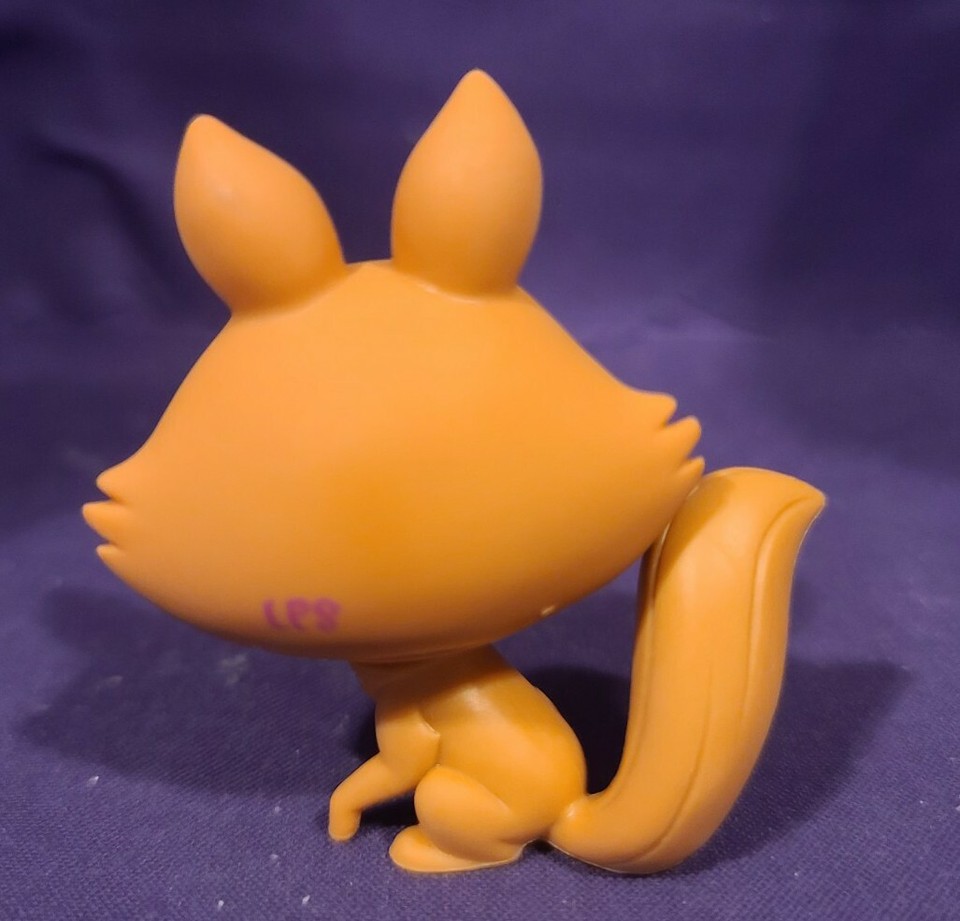 Authentic Littlest Pet Shop LPS #3531 Flower Fox Mouse Cat Paint ...