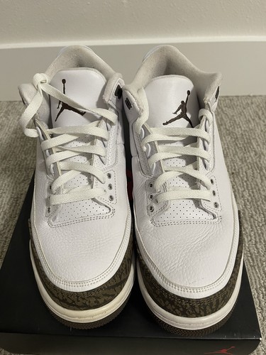 Nike Air Jordan 3 Retro Mocha 2018 SIZE 10.5 136064 122 100% AUTHENTIC ...